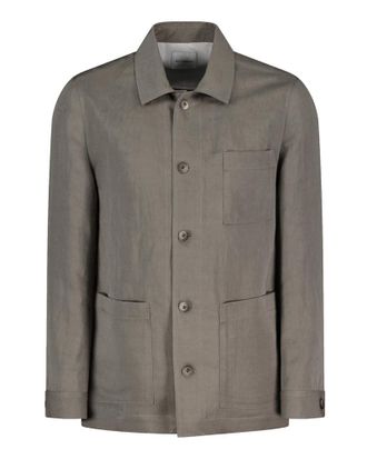 Roy Robson Overshirt Bellandi aus Lyocell und Leinen, Regular Fit in