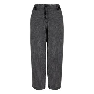 Bomboogie Femme, Pantalons, Noir, Taille: 40 FR Pantalon Ballon en Velours C&ocirc;tel&eacute;