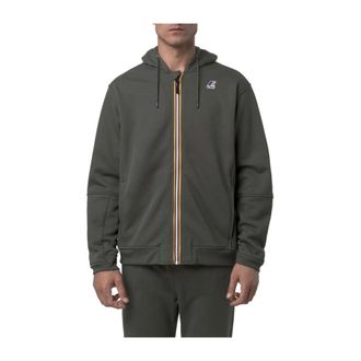 K-Way SweaT-shirt zipp&eacute; Prosper - Homme - Sweatshirts et sweats &agrave; capuche - Vert - Taille: S