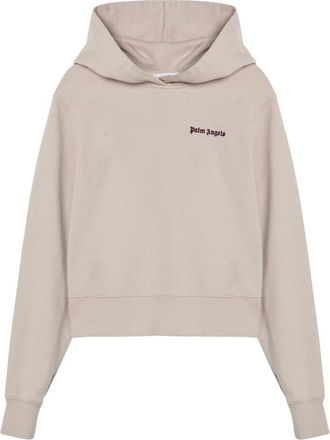 Palm Angels Damen, Sweatshirts & Hoodies, Beige, SGröße