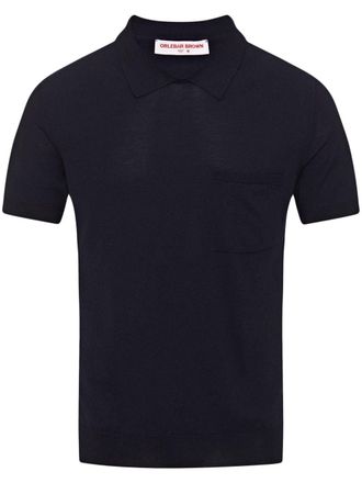 Orlebar Brown polo Wilder - Bleu