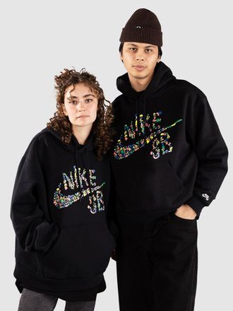 Nike SB Fleece Pull-Over Skate Hoodie white