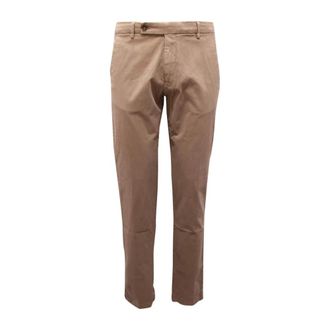Berwich Italienische Stil Hose - - Trousers - Herren - Beige - XS