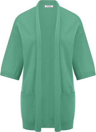 Peter Hahn Long-Strickjacke 3/4-Arm Peter Hahn gr&uuml;n