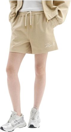 Karl Lagerfeld Damen, Shorts, Beige, MGr&ouml;&szlig;e