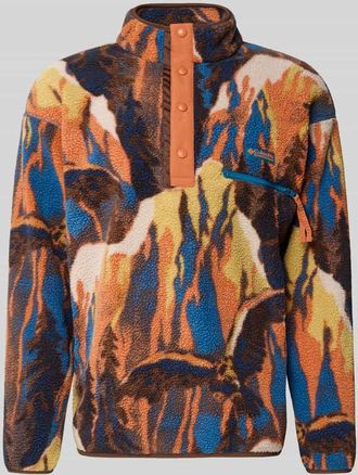 Columbia Fleecepullover mit Label-Patch Modell HELVETIA