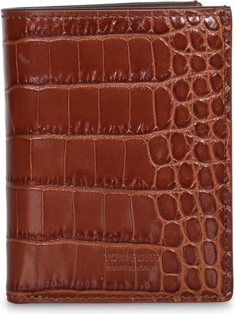 Tom Ford Homme, Accessoires, Brun, Taille: ONE Size Cuir de crocodile exquis