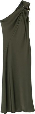 Max Mara Femme, Robes, Vert, Taille: 38 FR Robe asym&eacute;trique Mseentrata