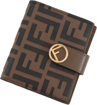 Fendi unisex, Pre-owned, Brun, Taille: ONE Size Portefeuille Vintage Pre-owned