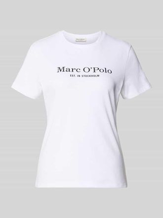 Marc O'Polo Regular Fit T-Shirt aus reiner Baumwolle