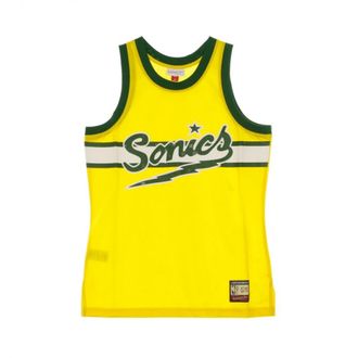 Mitchell & Ness NBA Basket-Team-Team-Kulturerbe-Tank - - Tops - Herren - Gelb - XL