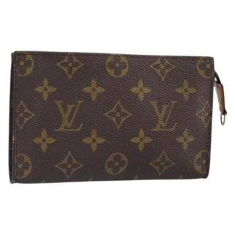 Louis Vuitton Pochette en toile Pre-owned - Femme - Pre-owned - Brun - Taille: ONE Size