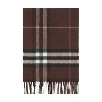 Burberry Gewaschener Schal mit Riesenkaros - - Accessories - Damen - Braun - ONE SIZE