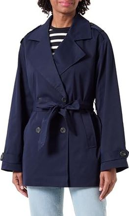Only Onlorchid Classic Trench CC OTW Trenchcoat, Bleu Nuit, M Femme