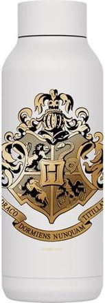 Quokka HP Hogwarts Thermosflasche, Edelstahl, 510 ml, Wei&szlig;