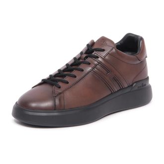 Hogan Homme, Chaussures, Brun, Taille: 40 1/2 EU H580 Vintage Effect Chaussures