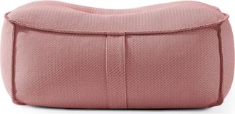 Konsimo Garten LOVIA Loungesofa, Gartenliege Gartenm&ouml;bel, Sofa 2-Sitzer, Premiumqualit&auml;t aus EU hochwertiger Sitzkomfort, mit integrierter Schutzh&uuml;lle, (rot/w