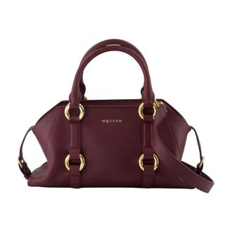 Alexander McQueen Top Handle Bag - Burgundy