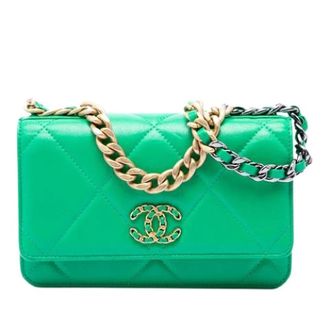 Chanel Pre-owned Leder chanel-taschen - - Pre-owned - Damen - Gr&uuml;n - ONE SIZE