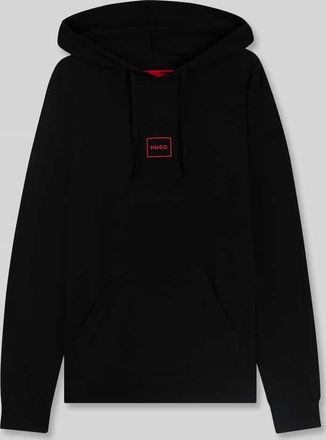 HUGO BOSS Regular Fit Sweatjacke aus Baumwoll-Mix Modell Laze Hoodie