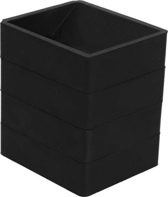 TOPBATHY 4stücke Bettstopper Zur Verhinderung des Verrutschens Rollensockel Schutzkappen Für Möbelrollen Rutschfester Bettrahmenstopper Aus Gummi Bodenschutz F