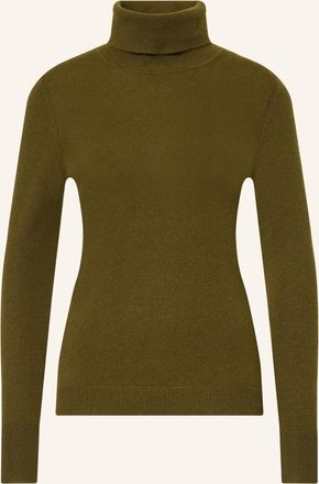 Darling Harbour Darling Harbour Rollkragenpullover Aus Cashmere gruen