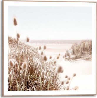 Reinders Gerahmtes Bild, Strand, Wohnzimmer, Bilder, Wanddeko, Room Decor, MDF, Beige, 50 x 50cm