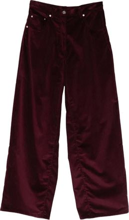 N°21 Klassische Cordhose - Rot