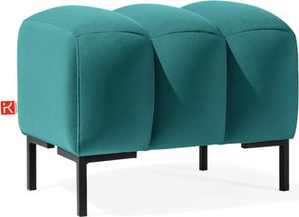 Konsimo Pecco Polsterbank, Bettbank, Sitzbank in Samtoptik, Flurbank, bis 120 kg Belastbar (12840.01.454, 60x50x50)