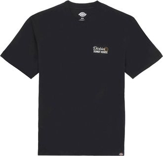 Dickies Homme, Tops, Noir, Taille: XL Tee-shirt noir Donut House