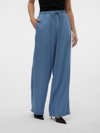 Vero Moda Schlupfhose VMBREE HW LONG LOOSE TENCEL PANTS GA Viskose, loose fit
