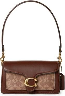 Coach Sac &agrave; main signature Tabby 20 en cuir m&eacute;lang&eacute;