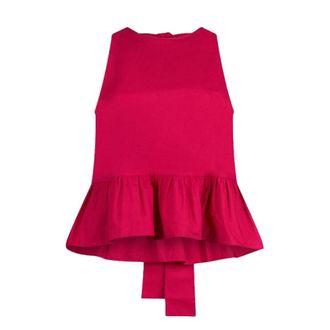 Liu Jo Femme, Tops, Rose, Taille: 34 FR Wa6365.2 Top sans manches