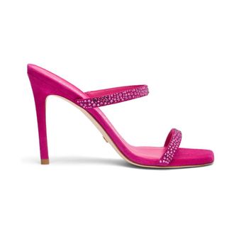 Stuart Weitzman Aleena Royale 100mm Wildledersandalen - - Shoes - Damen - Rosa - 36 1/2 EU