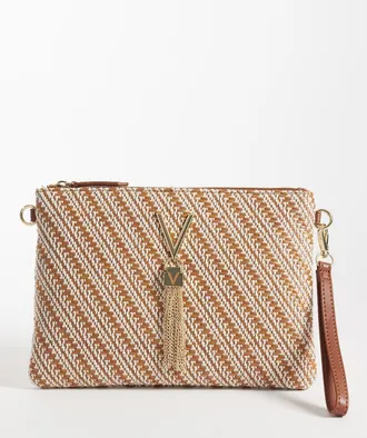 Valentino Divina - Pochette d&eacute;t&eacute; &agrave; rayures - Neutre-Neutral
