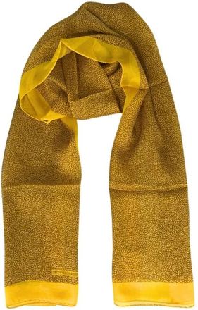 Borbonese Femme, Accessoires, Jaune, Taille: ONE Size &Eacute;tole en soie