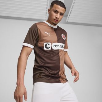 Puma FC St. Pauli 24/25 Heimtrikot Herren, Kleidung, Braun, S