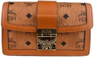 MCM Mcm, Femme, Sacs, Brun, Taille: ONE Size Tracy Crossbody