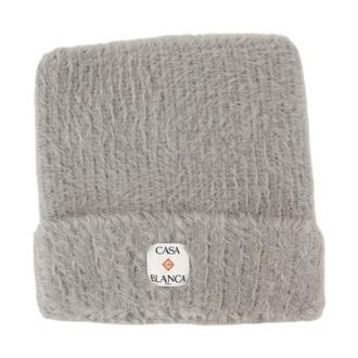 Casablanca Mohair-M&uuml;tze - - Accessories - unisex - Grau - ONE SIZE