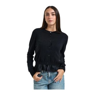 Liu Jo Maglia Aperta M/L - - Knitwear - Damen - Schwarzk - L