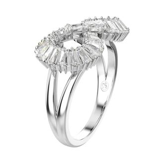 Swarovski Femme, Accessoires, Gris, Taille: 55 MM Bague Hyperbola