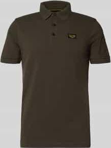 PME Legend Slim Fit Poloshirt mit Label-Stitching Modell TRACKWAY