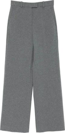 Circolo 1901 Femme, Pantalons, Gris, Taille: 40 FR Pantalon Toucher Cachemire