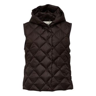 Max Mara Gilet matelass&eacute; d&eacute;perlant - Femme - Vestes - Brun - Taille: 36 FR