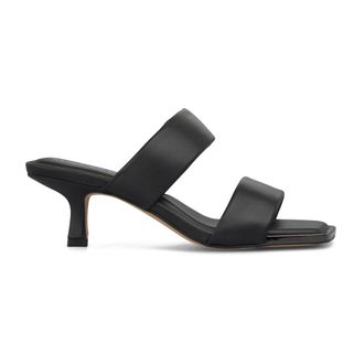 Alma En Pena Alma EN Pena, Femme, Chaussures, Noir, Taille: 41 EU Sandale &agrave; double bride en cuir Nappa