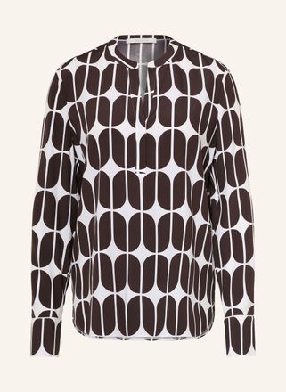 Herzen&rsquo;s Angelegenheit Herzens Blusenshirt Mit Seide braun
