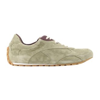 Bottega Veneta Orbit Flash Suede Sneakers - - Shoes - Herren - Beige - 43 EU