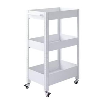 Generic K&uuml;chenwagen, Verstellbarer K&uuml;chenwagen auf R&auml;dern - platzsparender Allzweckwagen f&uuml;r die Aufbewahrung in K&uuml;che, Bad und Wohnzimmer