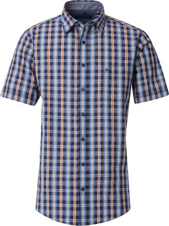 Casamoda Freizeithemd Kurzarm kariert Comfort Fit