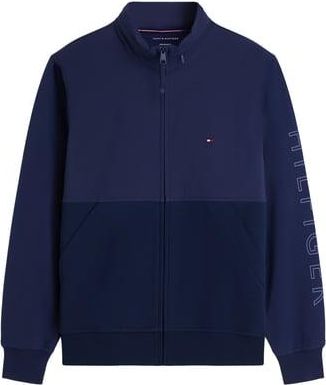 Tommy Hilfiger Sweatshirt &agrave; logo en coton m&eacute;lang&eacute;